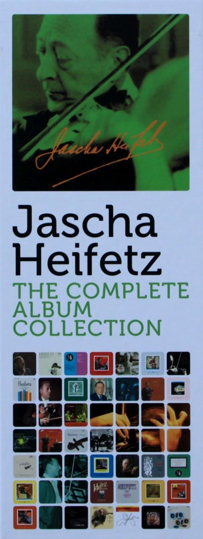 Jascha Heifetz - Complete Original Jacket Collection [with Bonus DVD ...