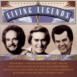 Merle Haggard, George Jones, Conway Twitty - Living Legends Album ...