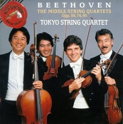 Tokyo String Quartet - Beethoven: The Middle String Quartets Opp. 59, 74, 95 Album Reviews ...