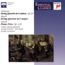 Tokyo String Quartet Debussy: String Quartet in G minor; String Quartet ...