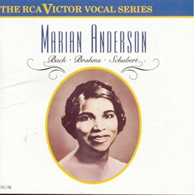 Marian Anderson - Marian Anderson Sings Bach, Brahms, Schubert Album ...