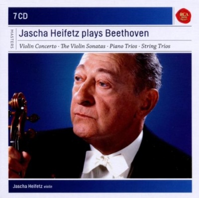 Jascha Heifetz - Jascha Heifetz Plays Beethoven: Violin Concerto, The ...