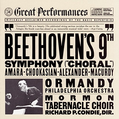 Beethoven: Symphony No. 9 - Eugene Ormandy, Philadelphia Orchestra ...